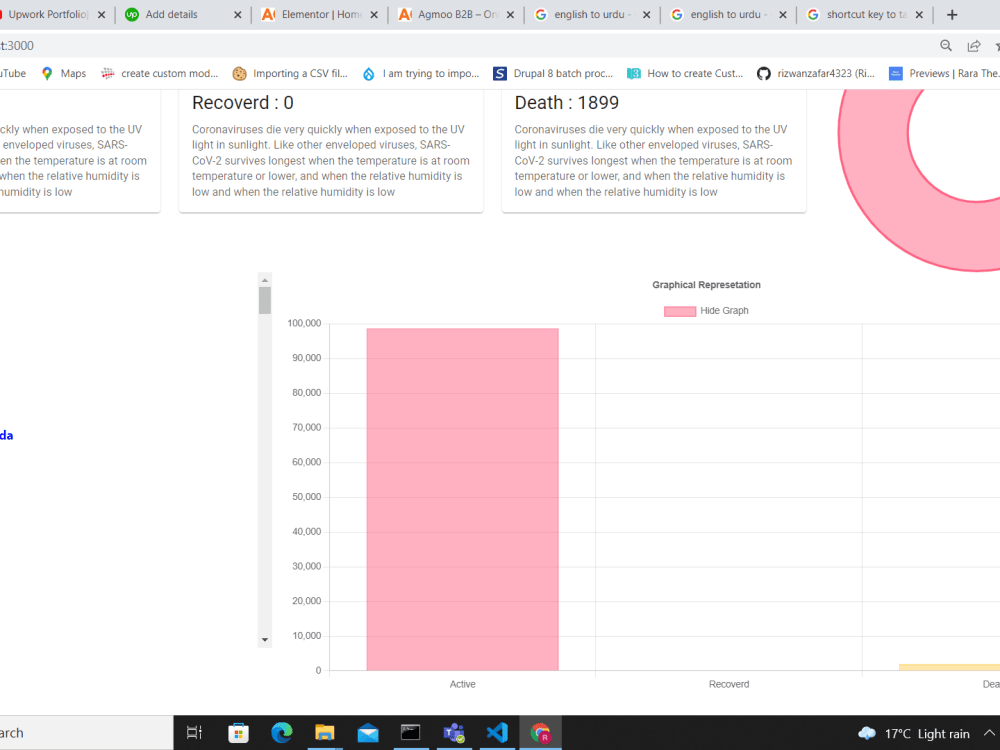 Attractive Landing Page in React JS | Upwork
