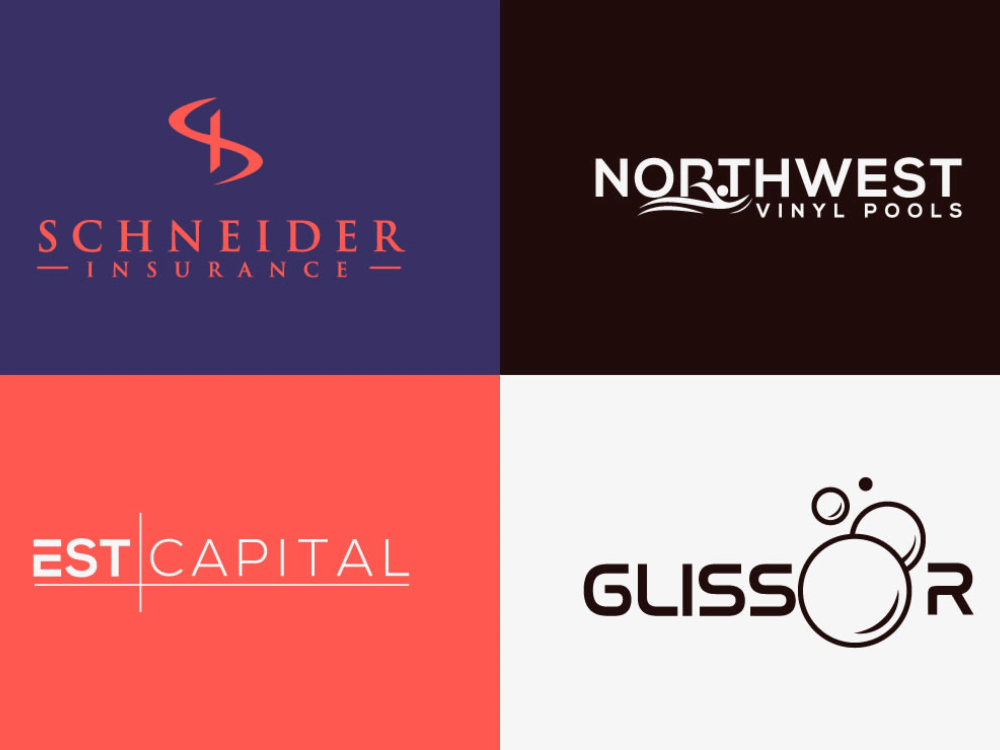 An amazing wordmark, lettermark or font logo for your business. | Upwork
