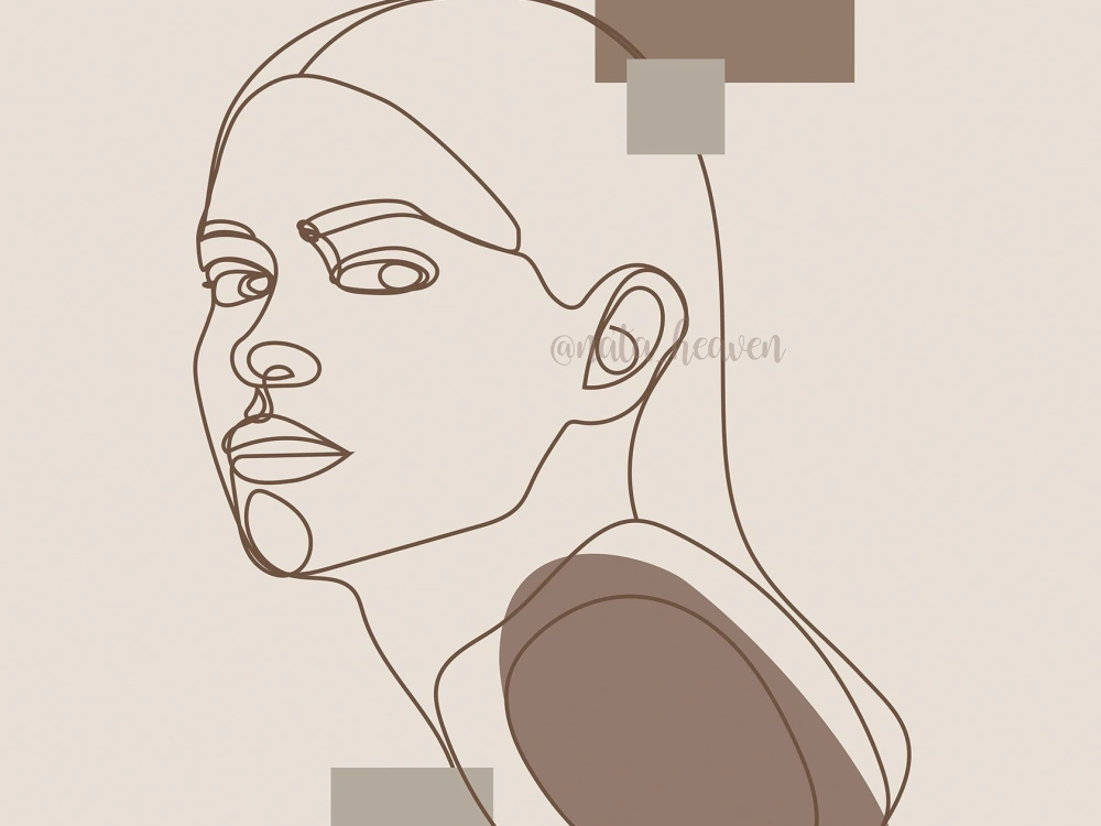 Amazing illustration in one line art style | Upwork