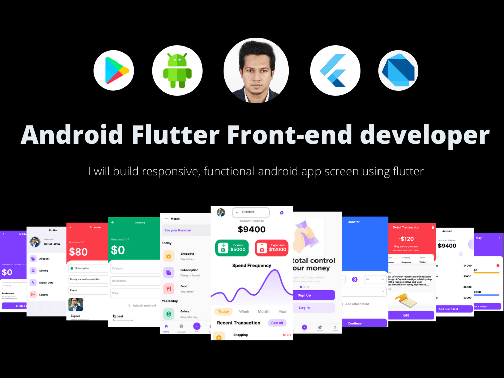 A flutter front-end mobile app developer | Upwork A flutter front-end mobile app developer | Upwork