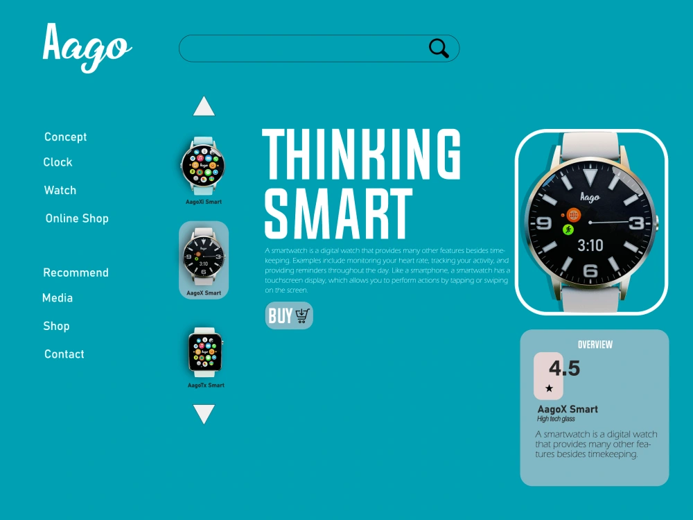 A detailed, fascinating and sleek UI concept for your product. | Upwork