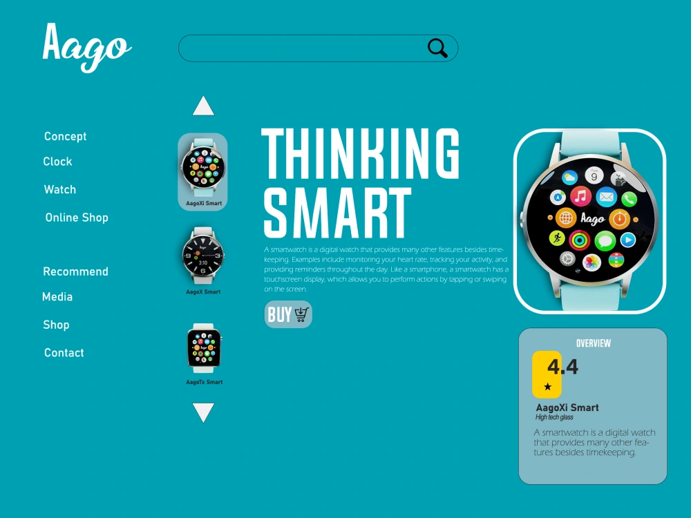 A detailed, fascinating and sleek UI concept for your product. | Upwork