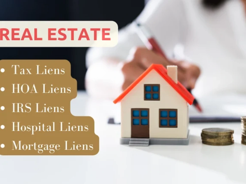 An Updated Real Estate Liens for any County in the USA | Upwork