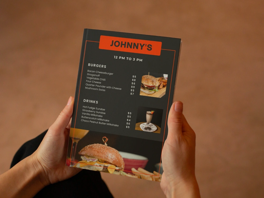 Stunning, Modern Invitation & Menu Design for Café, Restaurant, Spa ...