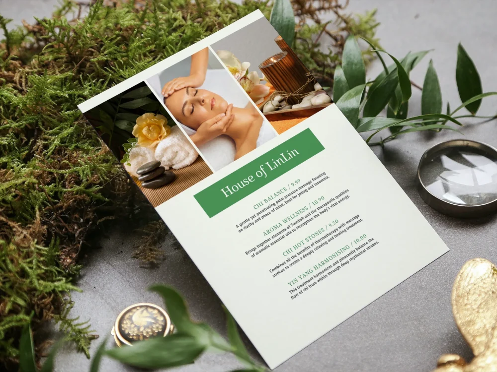 Stunning, Modern Invitation & Menu Design for Café, Restaurant, Spa ...