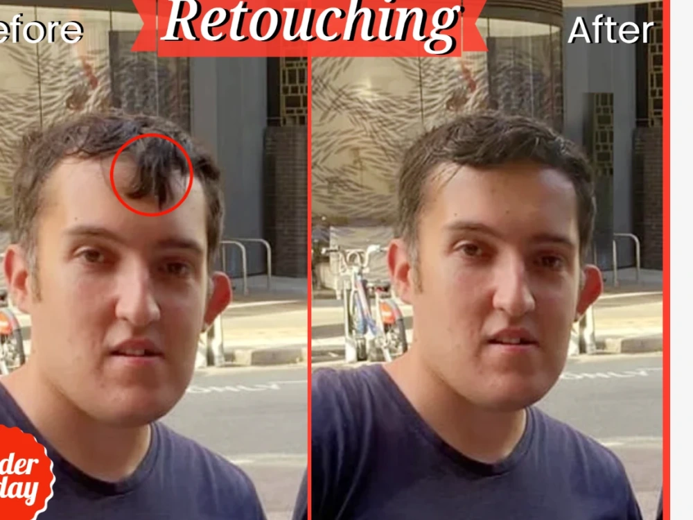 Retouching, restoration, background removal service and more | Upwork