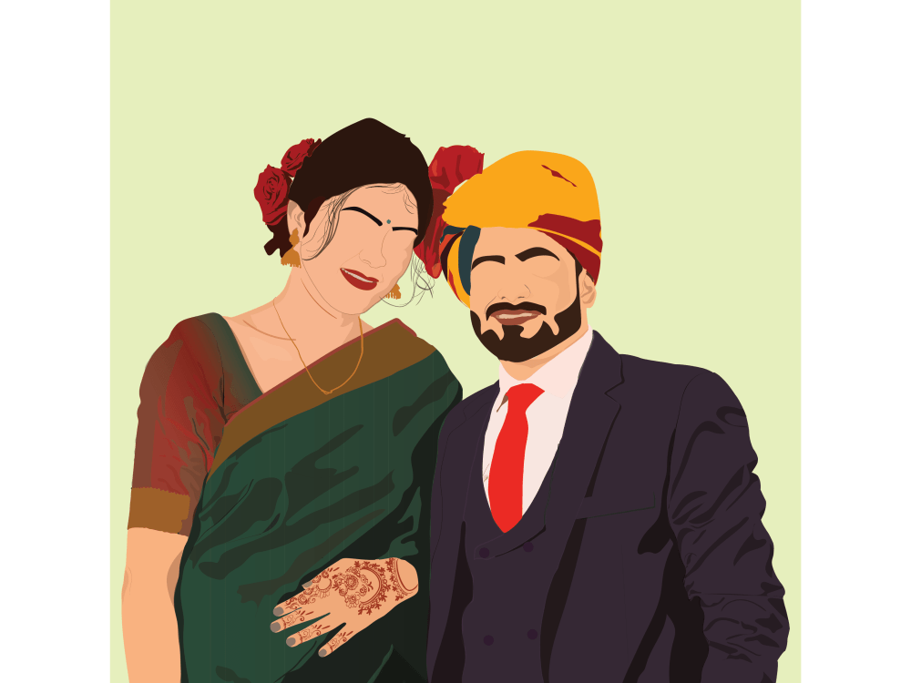 A minimalistic faceless illustration from your picture. | Upwork