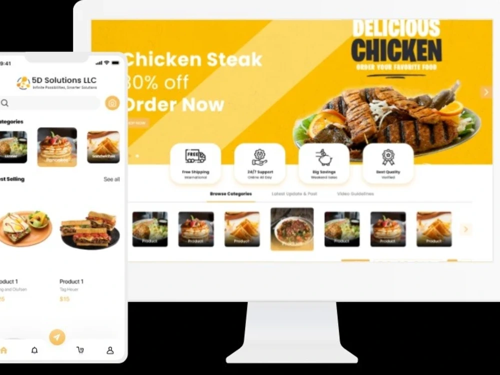 Responsive Frontend design in HTML, CSS, BOOTSTRAP | Upwork
