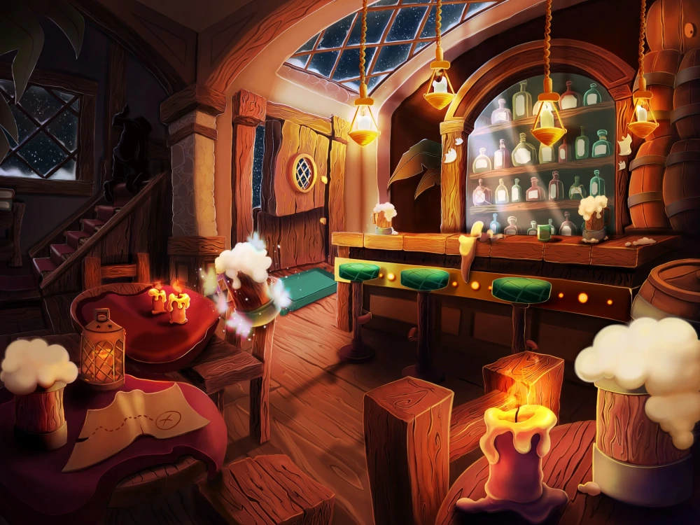 A 2D environment illustration | Upwork