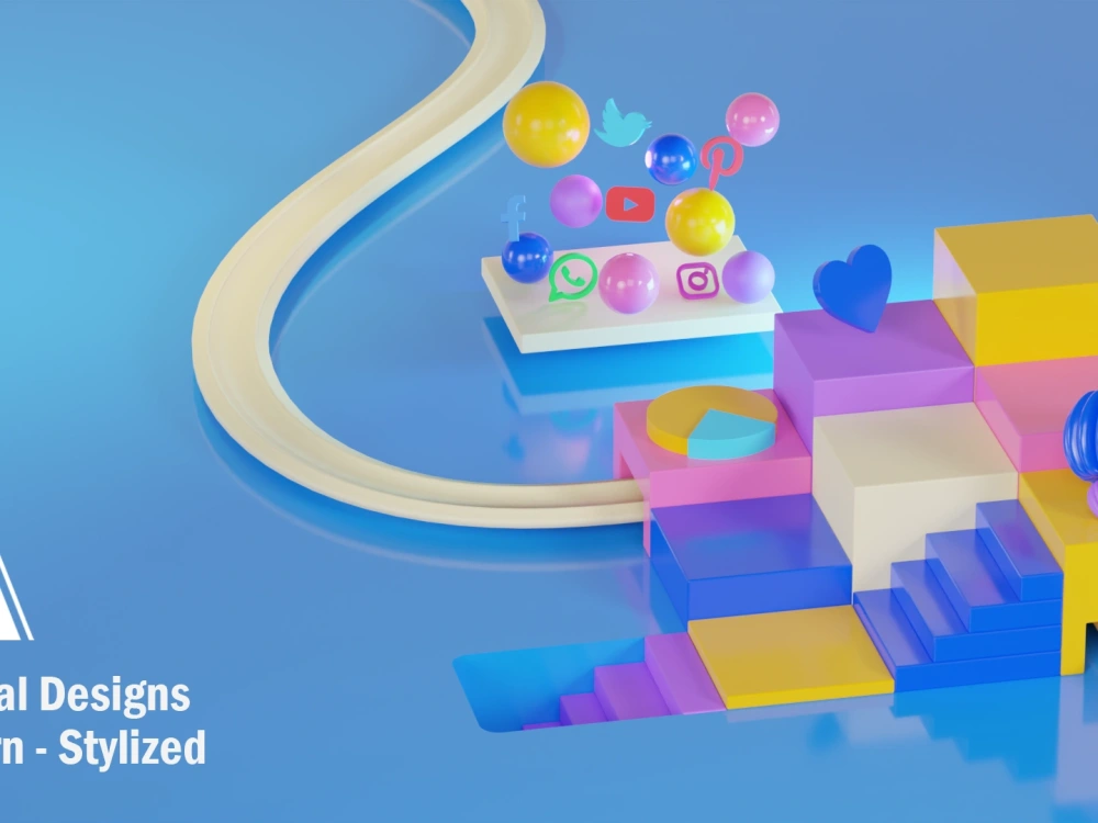 A professional 3d illustration | Upwork