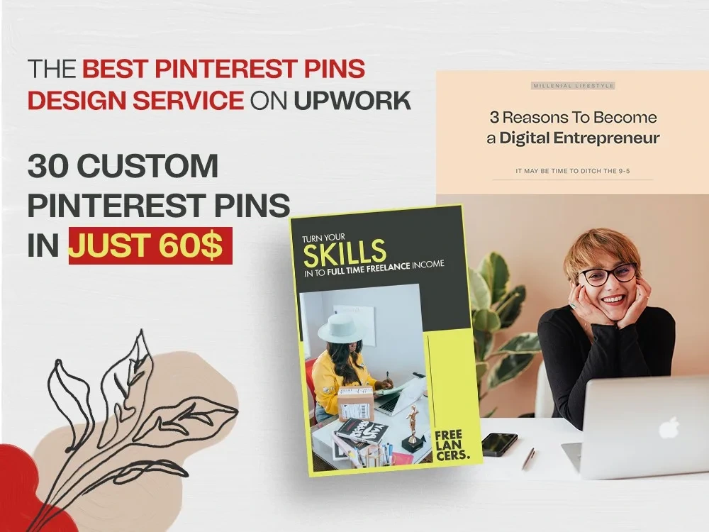 Custom professional Pinterest pins designs | Upwork