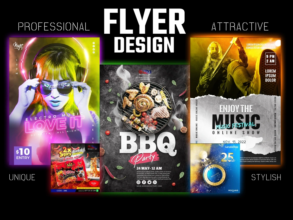 An awesome flyer, banner, or poster | Upwork