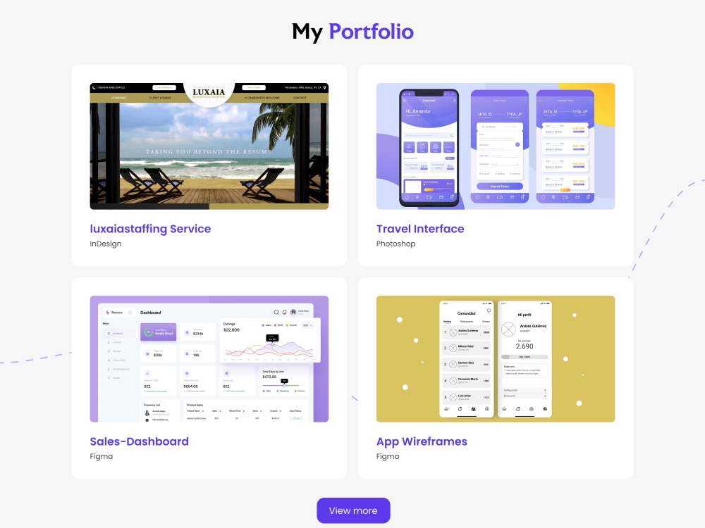 Responsive Portfolio Website Design, Personal Portfolio Website, Web ... Responsive Portfolio Website Design, Personal Portfolio Website, Web ...