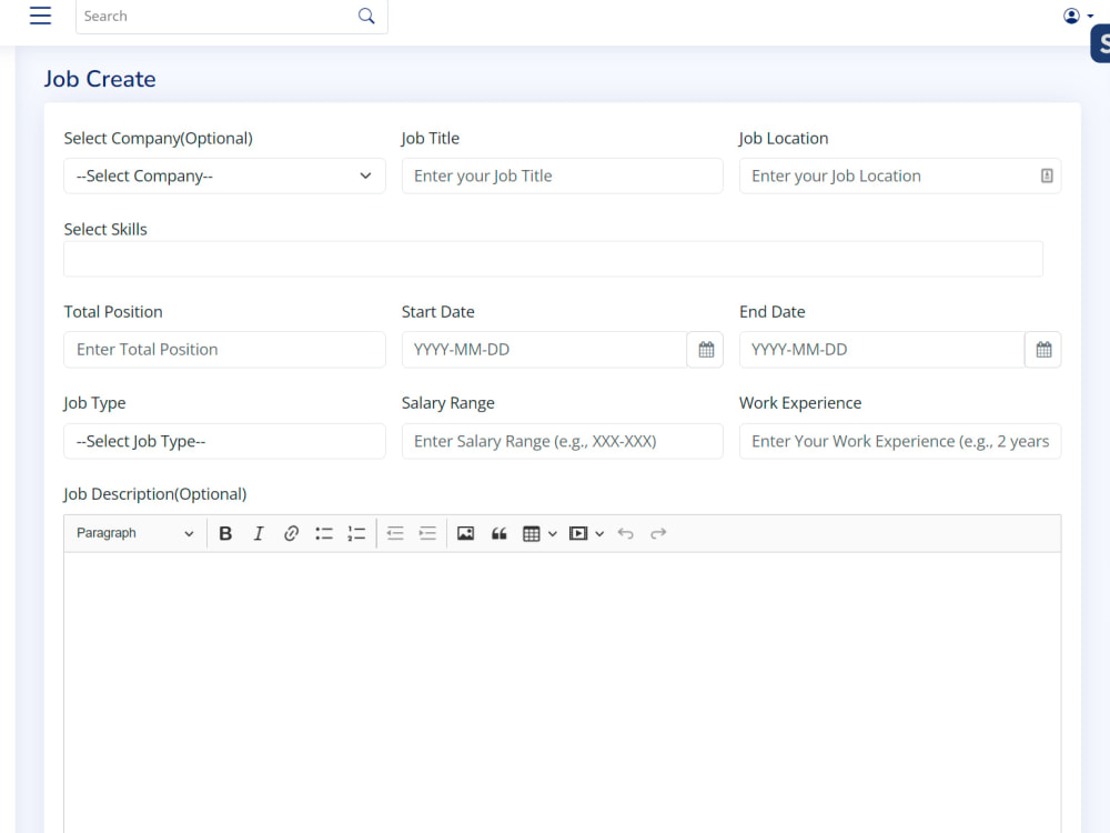 A Portal For Placement Consultancy Company For Better Process and Hiring | Upwork