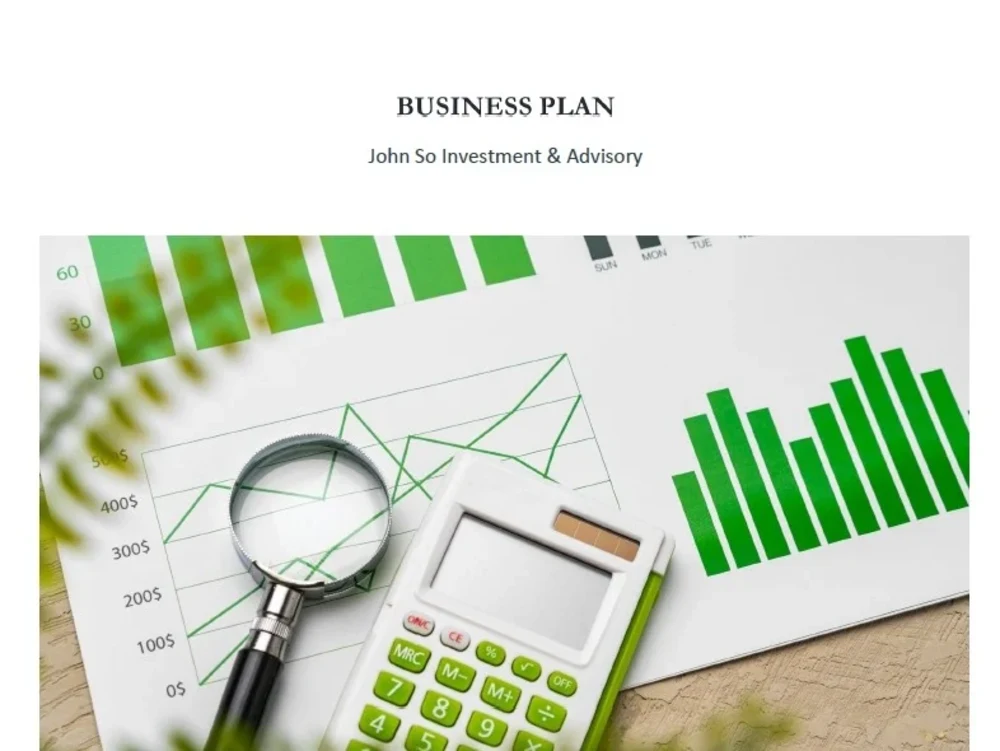 Custom tailored business plan with financial projections | Upwork