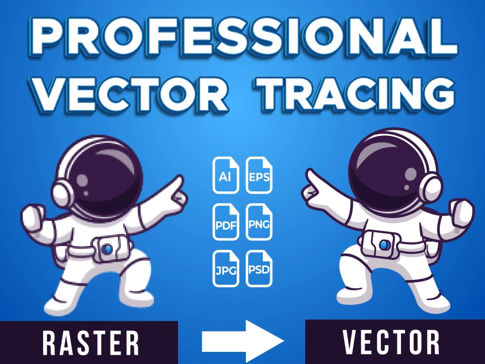 Vector tracing and JPG or PNG converted into a high-resolution vector file | Upwork