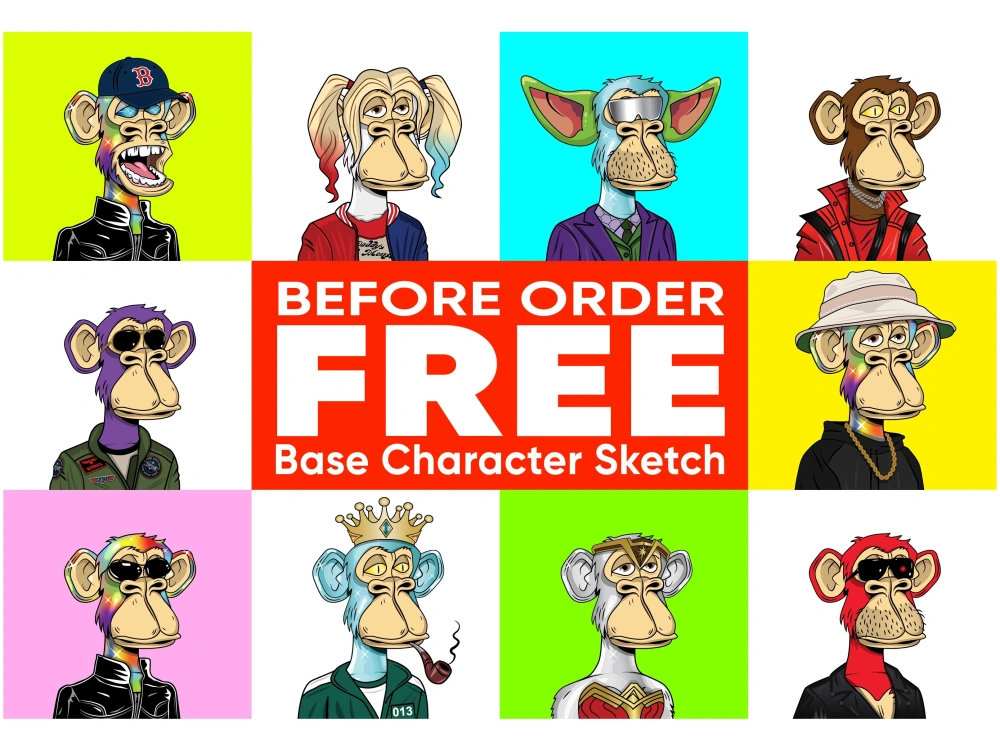 A unique character design for your NFT | Upwork