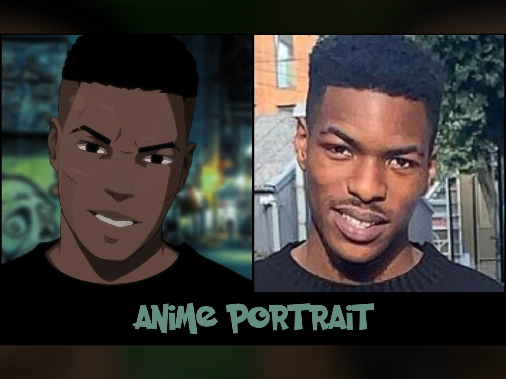 A professional authentic anime portrait art | Upwork