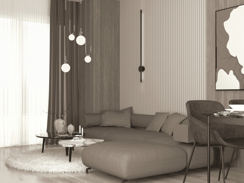 A 2d and 3d interior design for your apartment or house | Upwork