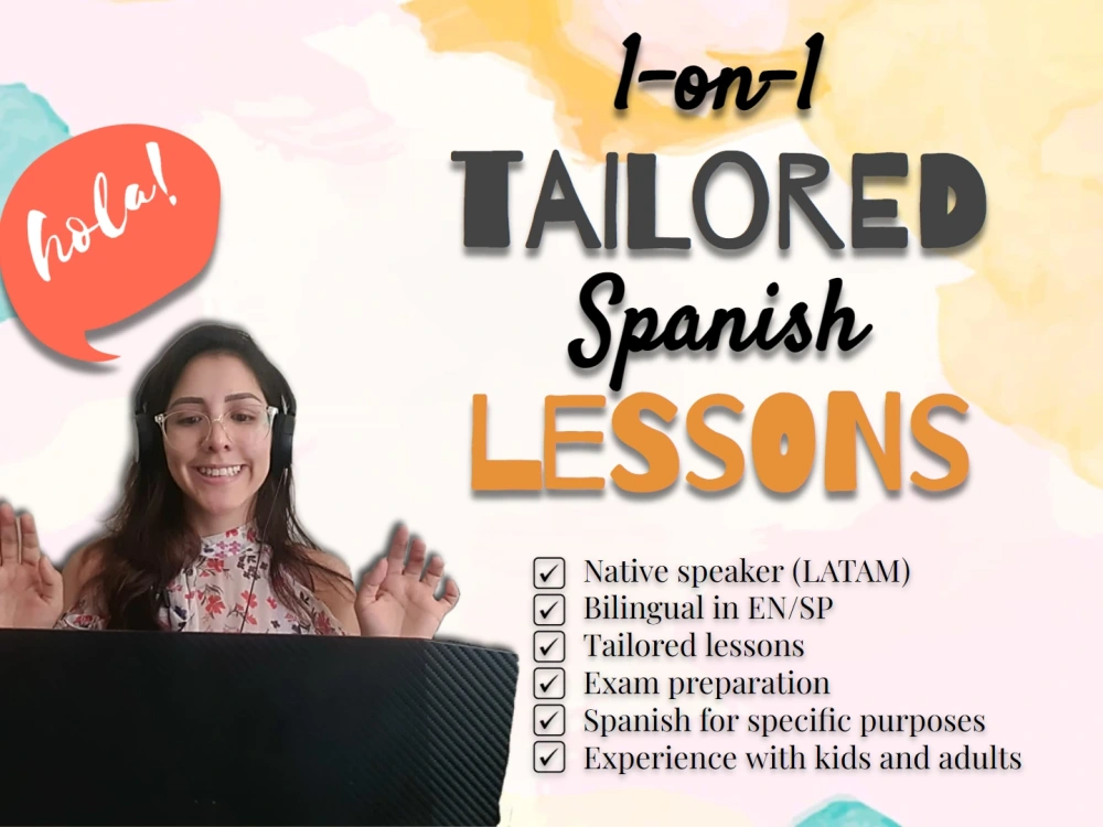 Tailored Spanish lessons from a native teacher | Upwork