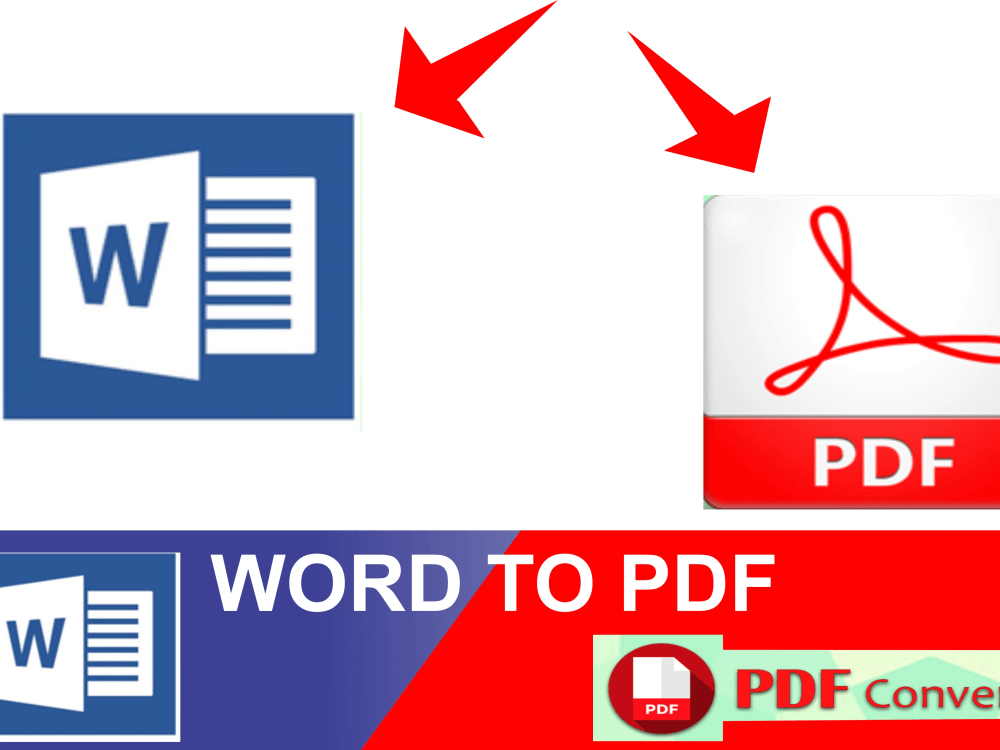 Your documents typed on Microsoft Word / Excel or converted to PDF | Upwork