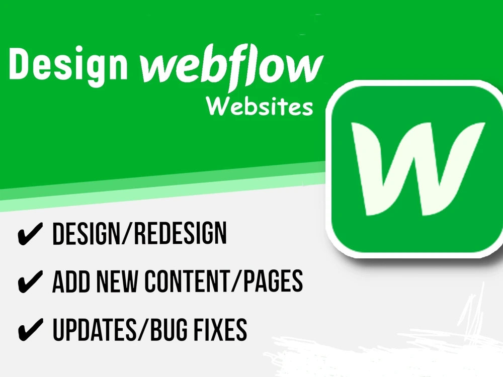 An expert webflow developer to design a webflow website | Figma to webflow | Upwork