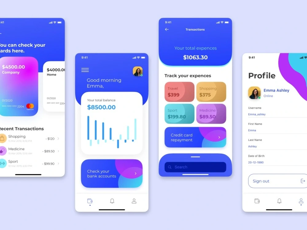 A high-quality UI UX mobile app design with a Figma source file | Upwork