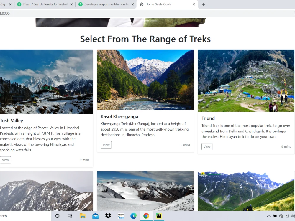 A responsive and interactive HTML,CSS ,Bootstrap website in django | Upwork