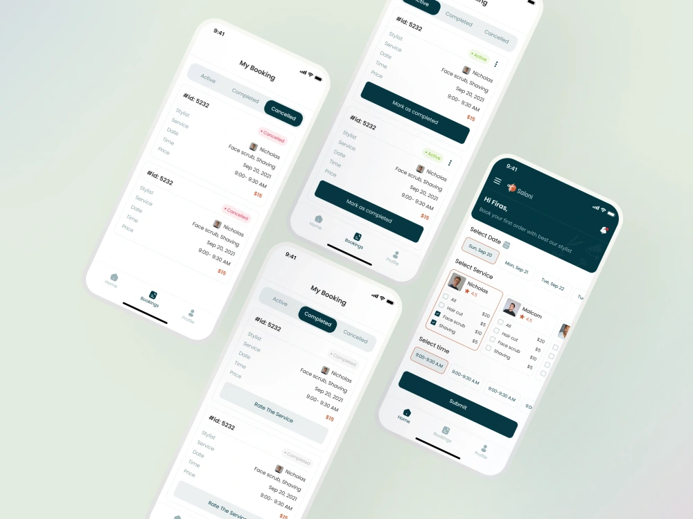 An amazing ui ux design for a mobile app | Upwork
