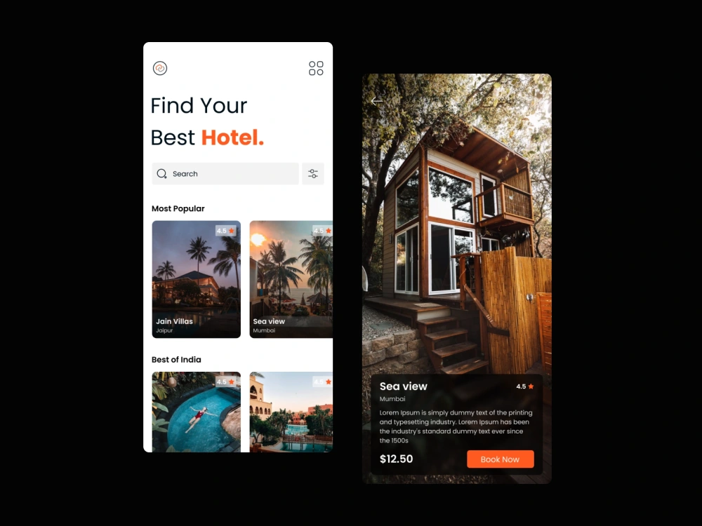 Ui ux design, app design and website design | Upwork