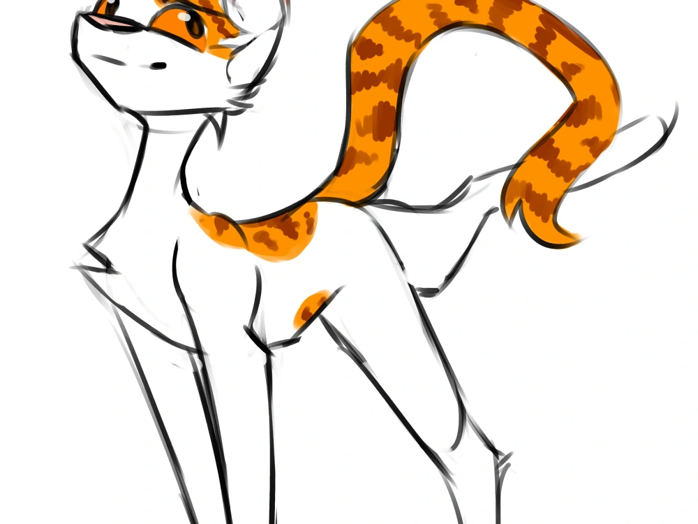 A reference or illustration of your feral, pony, furry character | Upwork