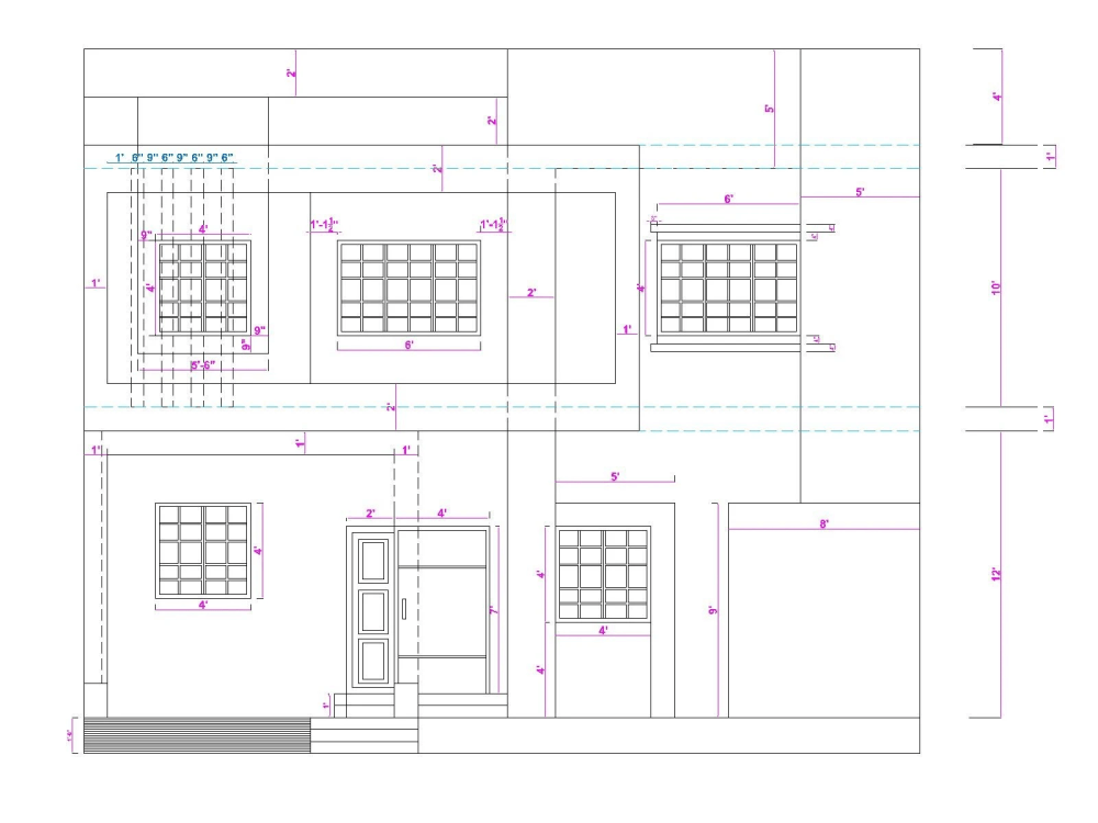 An amazing 2D & 3D Model of Residential Houses | Upwork