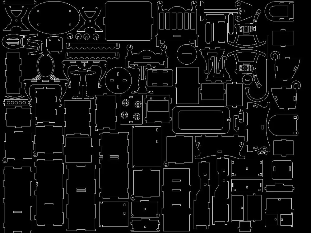 A 2D, 3D and CNC/ lazer cutting file | Upwork