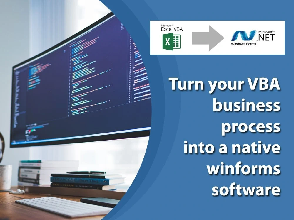 The Excel VBA business process as native Windows software | Upwork