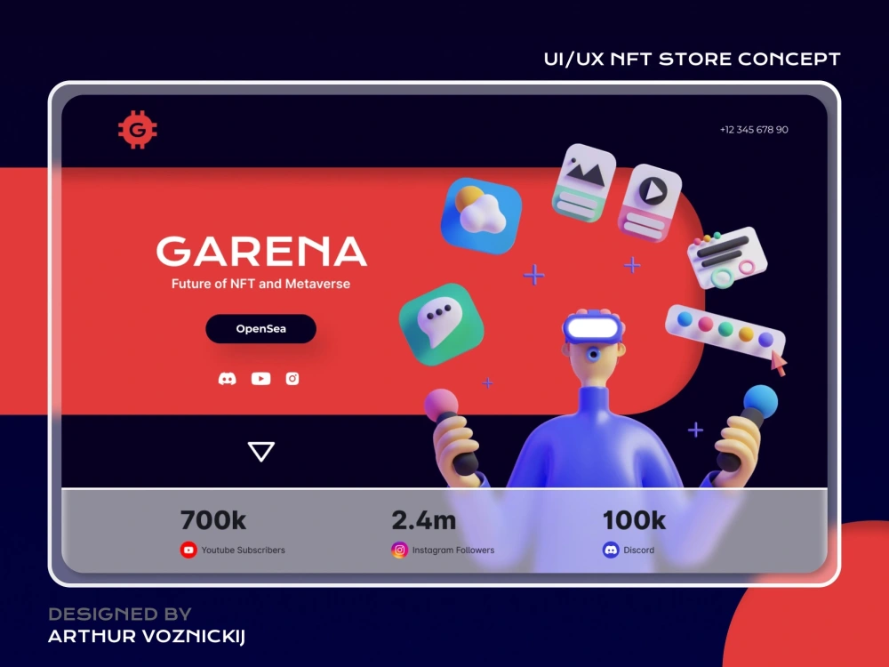 A modern website made in Figma | Upwork