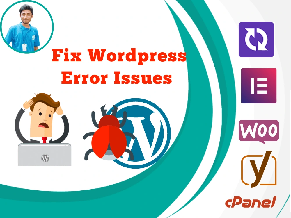 WordPress website bug fix, 403 forbidden, 404 Not Found, wooCommerce Error | Upwork