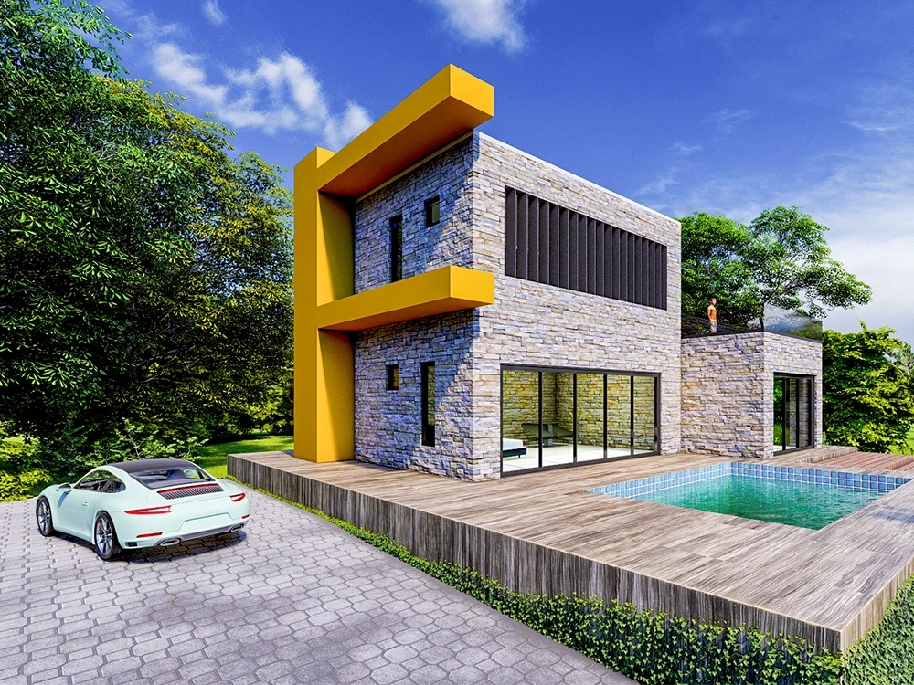 A Realistic Architectural visualization of your Building Exterior | Upwork