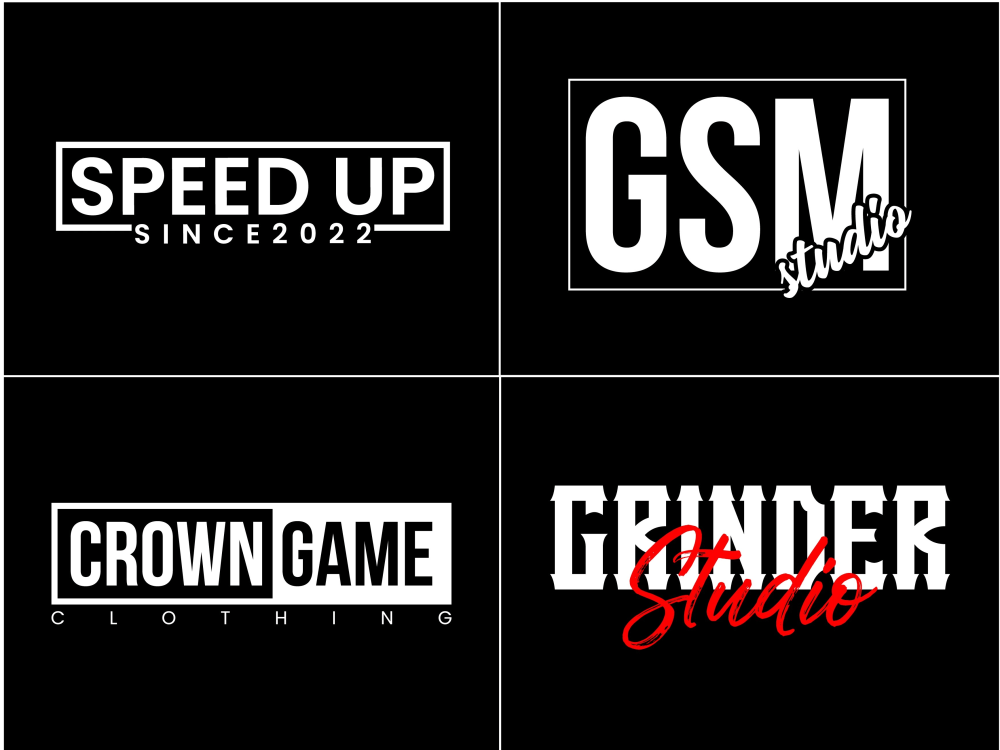 Urban Streetwear Line Clothing Brand Logo And Monogram Design Upwork