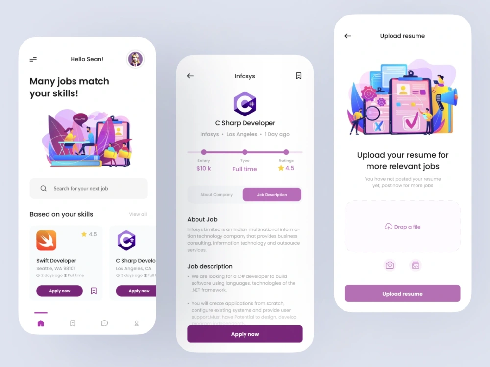 Fantastic user interfaces (UI) for your app | Upwork