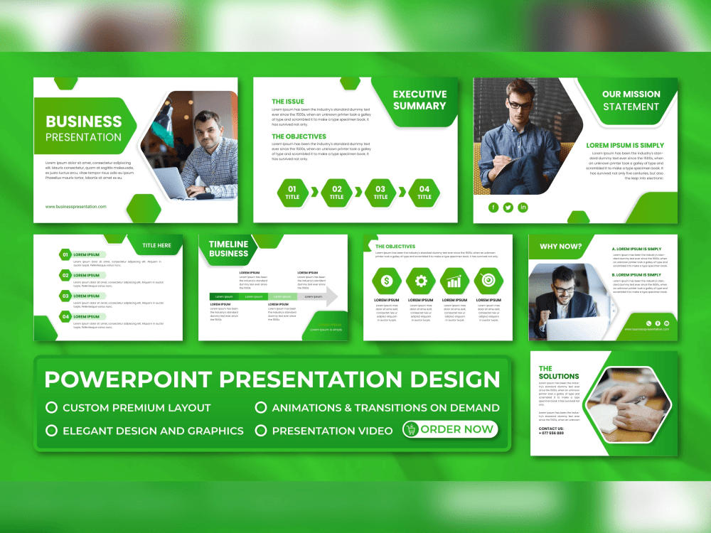 PowerPoint presentation design or pitch deck | Upwork