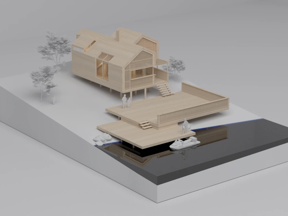 A photorealistic physical model render. | Upwork