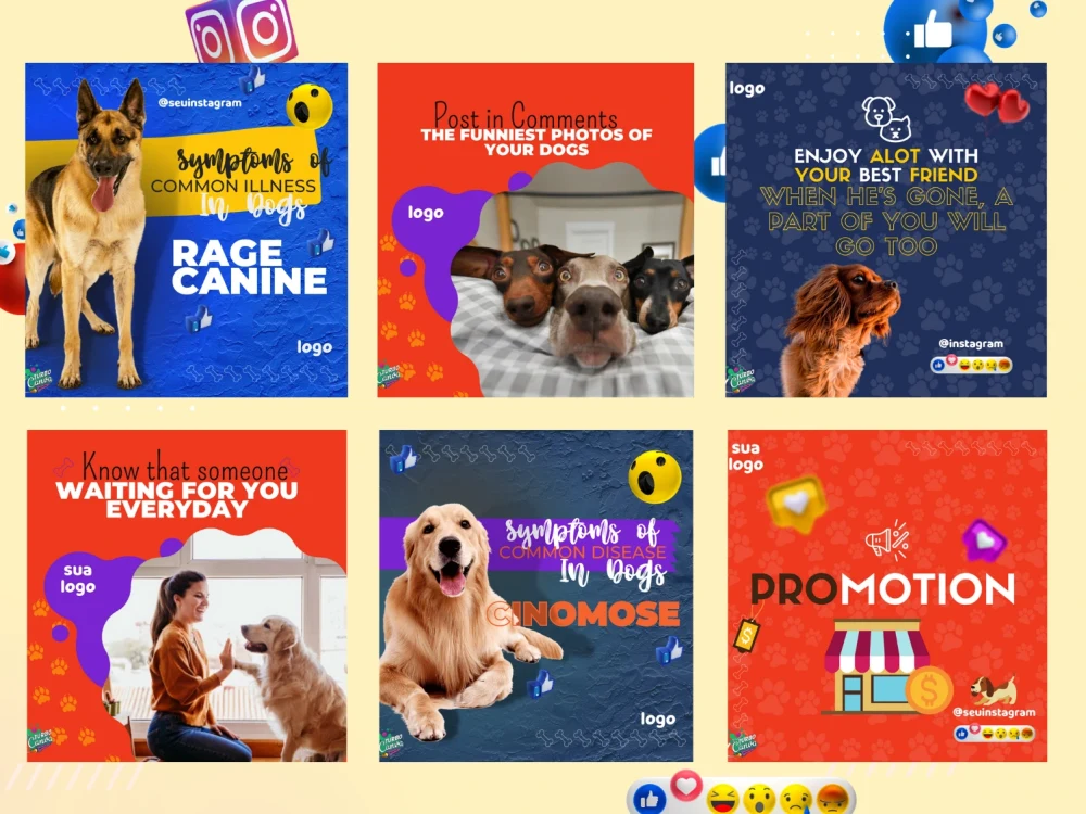 30 unique social media post templates for your business. | Upwork