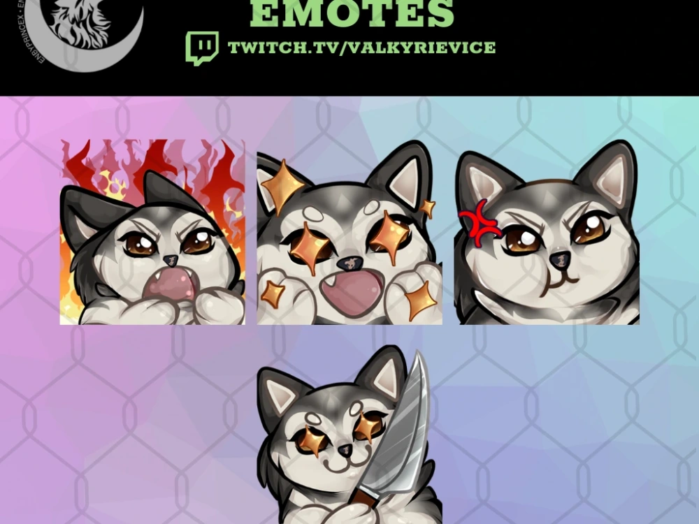 Amazing emotes for use in Twitch and Discord communities. | Upwork