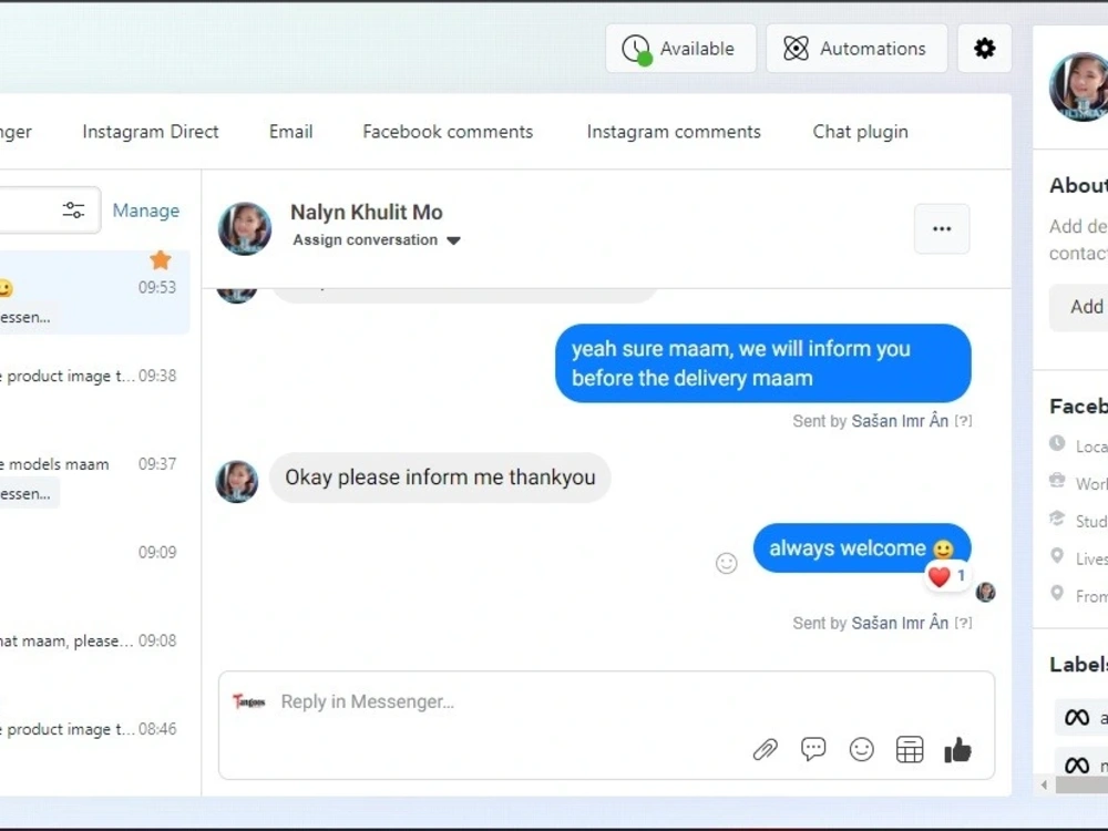 24 hours of chat support for online sellers. | Upwork
