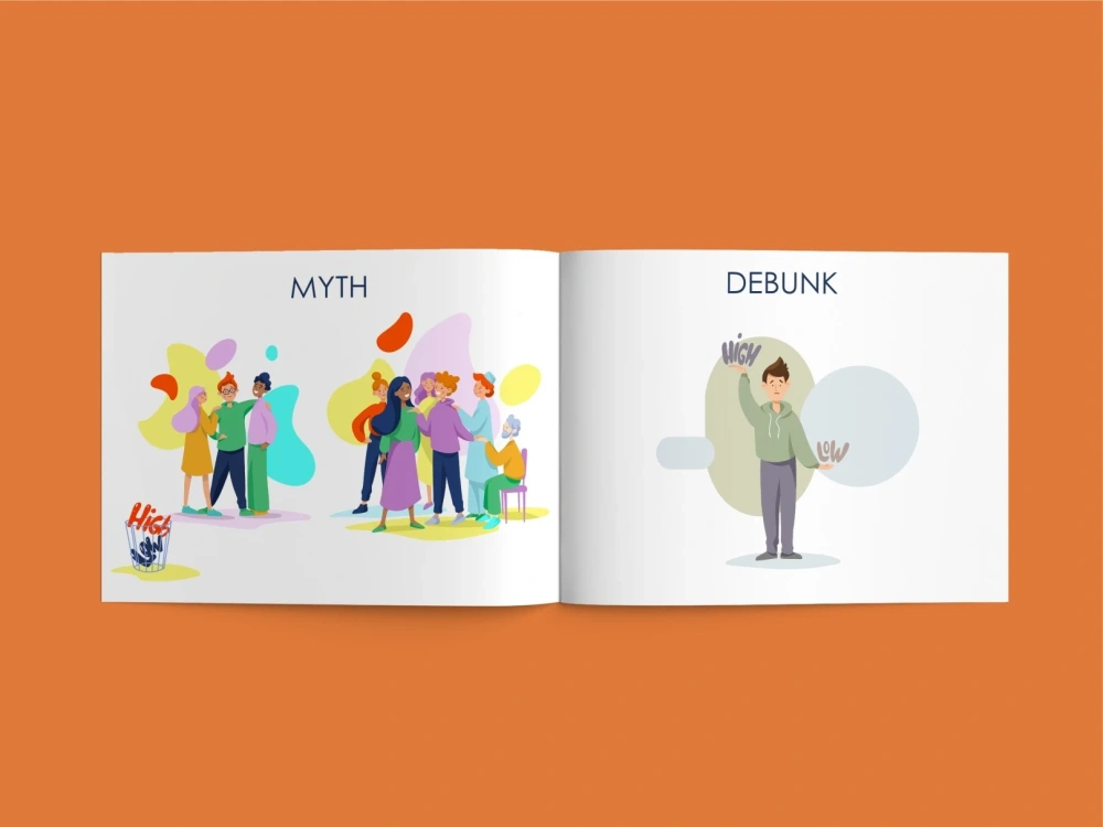 A modern flat illustration | Upwork