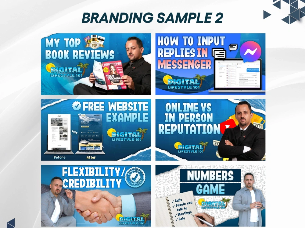 Visually attractive YouTube Thumbnails | Upwork