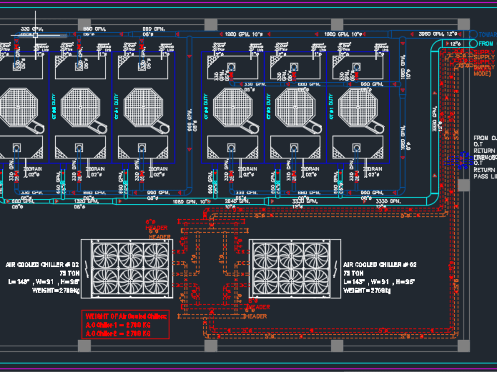 A professional HVAC & MEP design drawings with material take-off. | Upwork