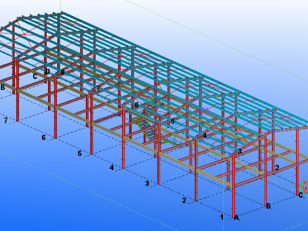 Steel structure shop drawings using Tekla Structures | Upwork