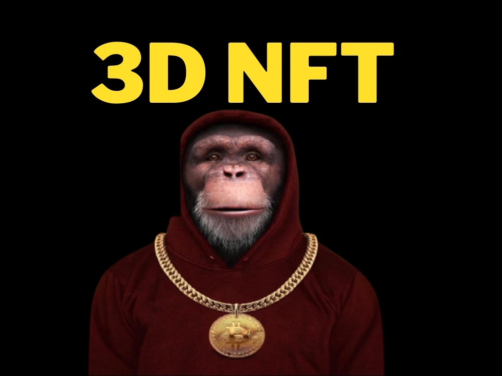 Create unique 1k 10k 3d nft art collection for opeansea | Upwork