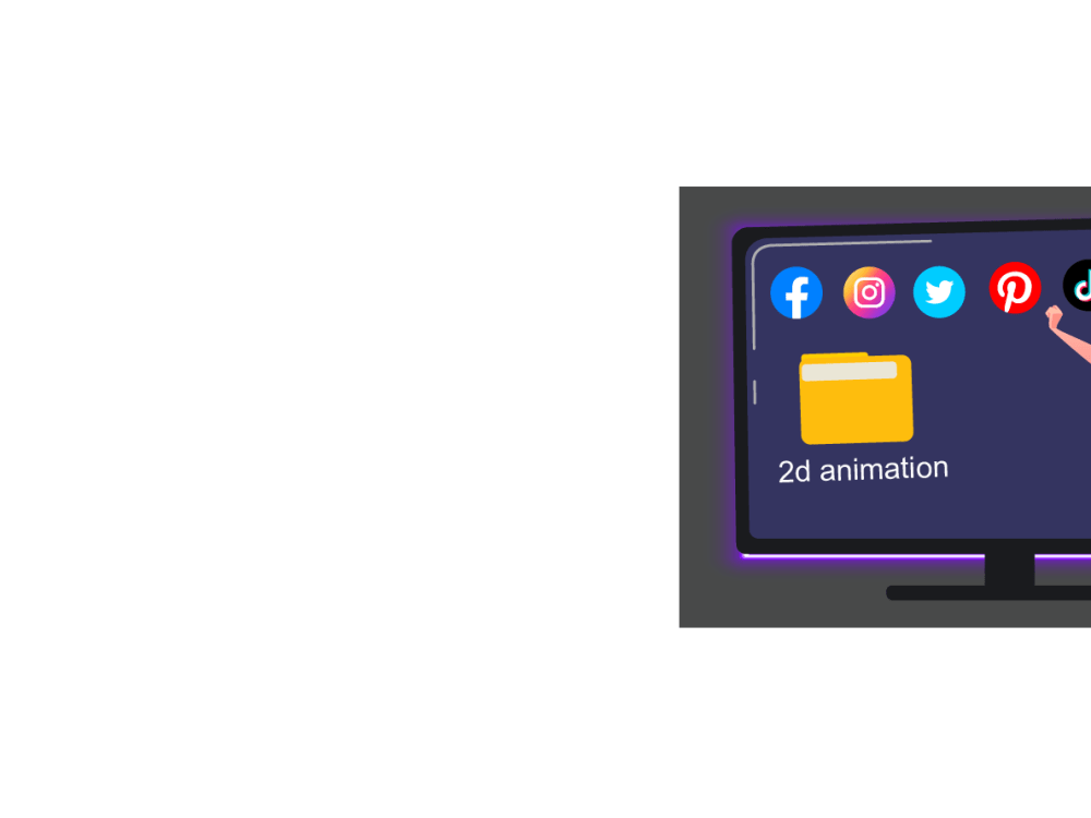 A cool 2d motion design | Upwork